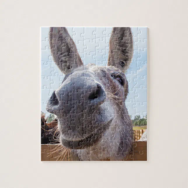 Smiling Donkey Puzzle | Zazzle