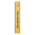 Smiling Face with Smiling Eyes 12 inch Ruler | Zazzle