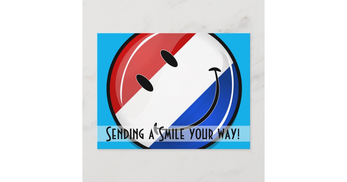 Smiling Holland Netherlands Flag Postcard | Zazzle