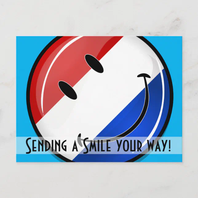 Smiling Holland Netherlands Flag Postcard | Zazzle