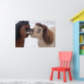 Smiling Horses Poster | Zazzle
