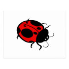 Cute Smiling Ladybug Cartoon Postcard | Zazzle.com