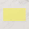 Smiling Lemon Business Card | Zazzle