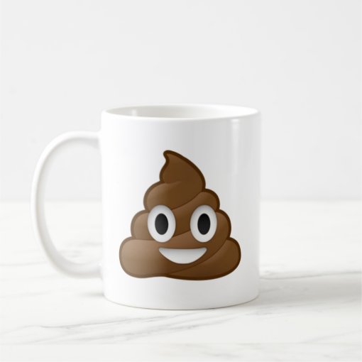 Smiling Poop Emoji Coffee Mug | Zazzle