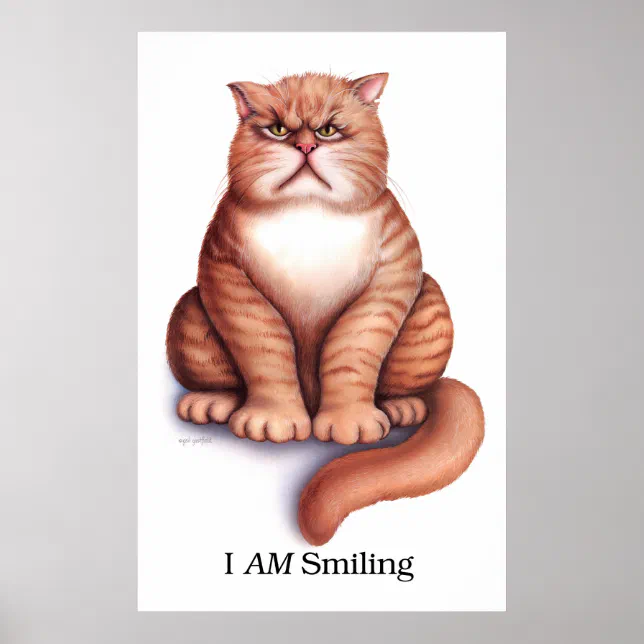 Smiling Poster | Zazzle