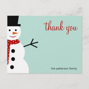 Christmas Thank You Cards | Zazzle