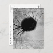 Smiling Spider by Odilon Redon, Vintage Halloween Postcard | Zazzle