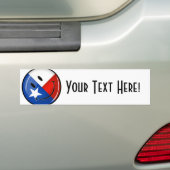 Smiling Texas Flag Bumper Sticker | Zazzle