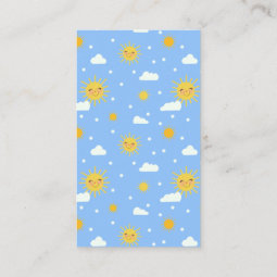 Smiling Yellow Sun Baby Shower Book Request Enclosure Card | Zazzle
