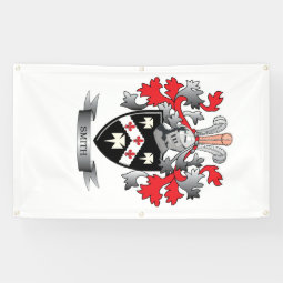 Smith Coat of Arms Banner | Zazzle