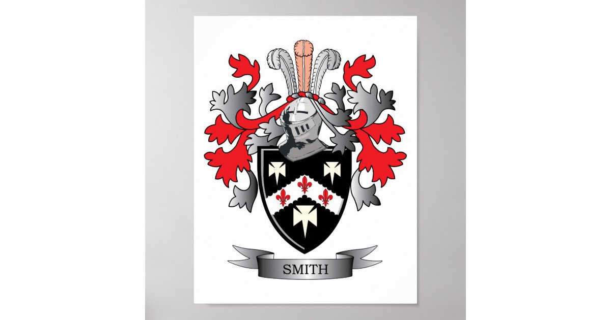 Smith Coat of Arms Poster | Zazzle