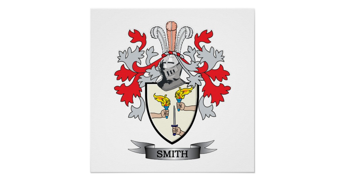 Smith Coat of Arms Poster | Zazzle