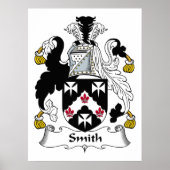 Smith Family Crest Poster | Zazzle