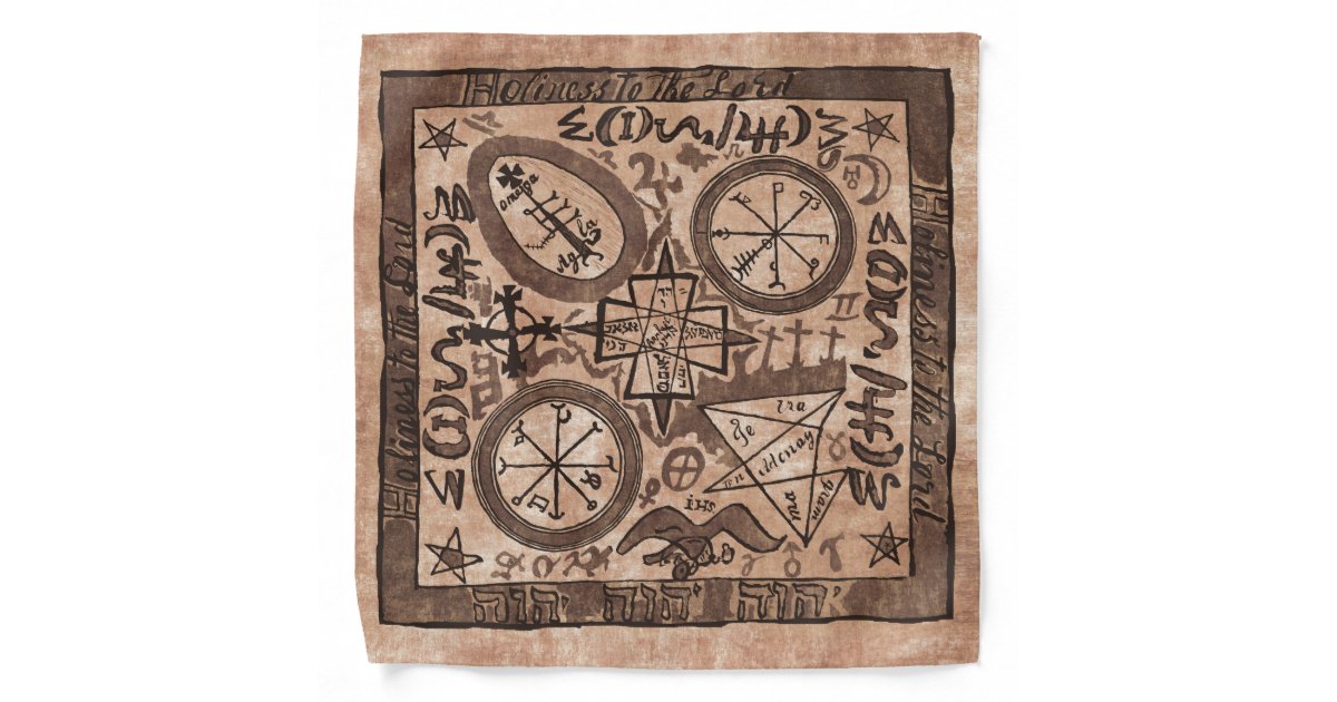 Smith Family Magic Parchment Bandana | Zazzle