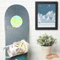 Smith Lake Retro Bright Sticker | Zazzle