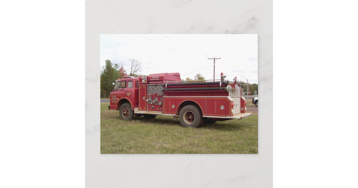 Smithland Volunteer Fire Department Postcard #2 | Zazzle