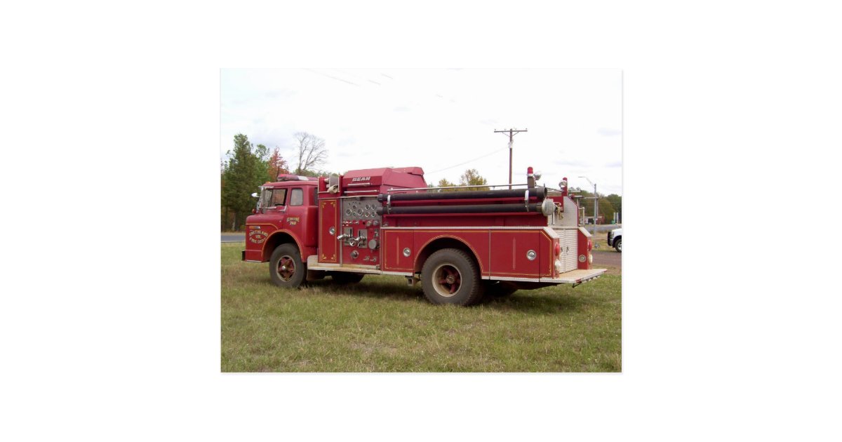Smithland Volunteer Fire Department Postcard #2 | Zazzle.com