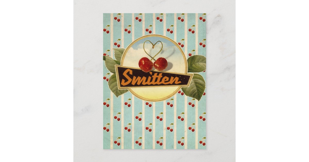 Smitten Postcard | Zazzle