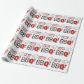Smokin' Hot BBQ Wrapping Paper | Zazzle