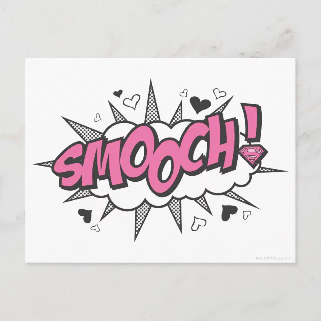 Smooch Postcard | Zazzle