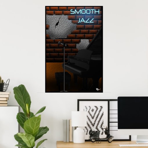 Smooth Jazz Poster | Zazzle