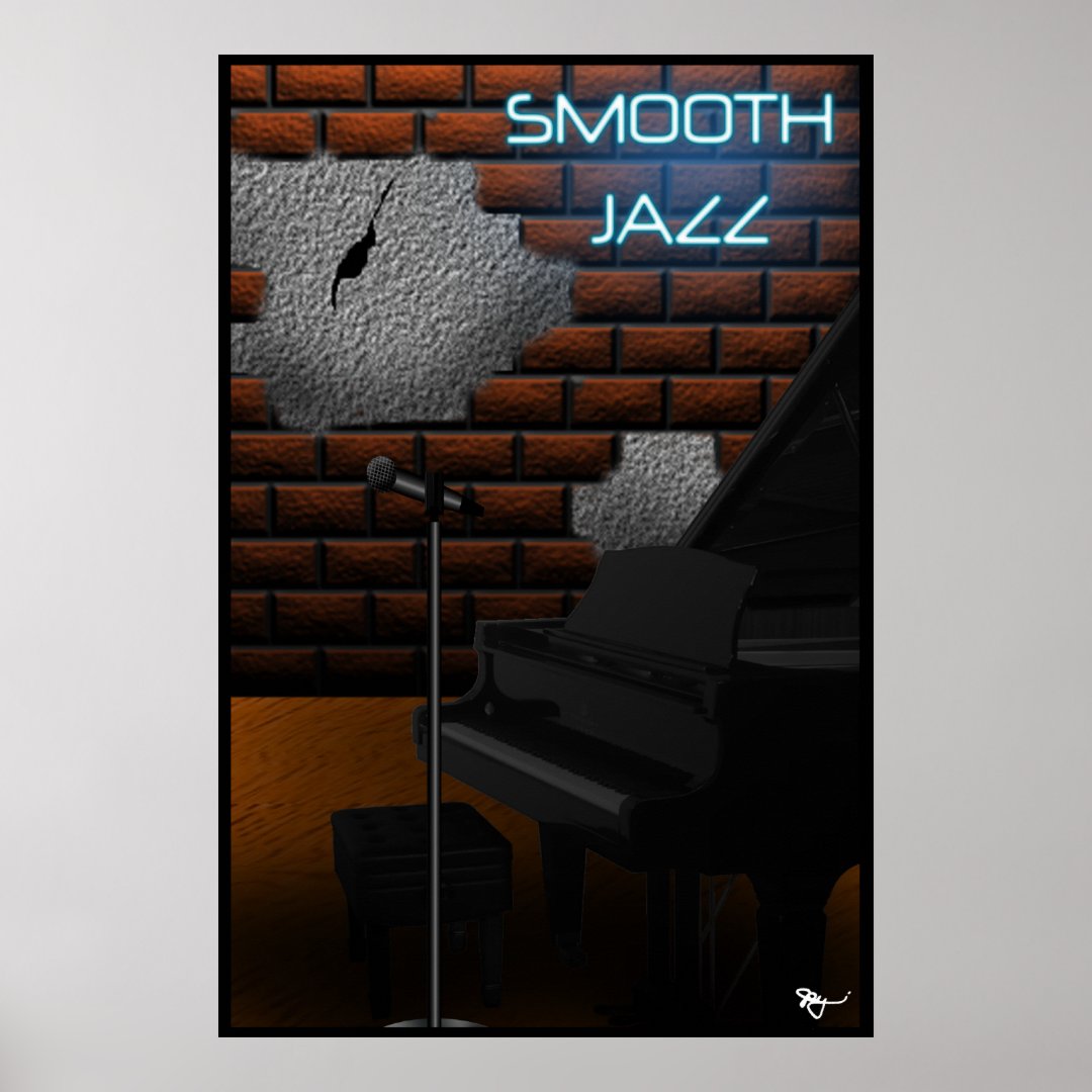 Smooth Jazz Poster | Zazzle
