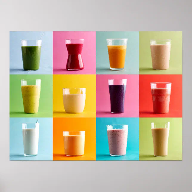 Smoothie Poster | Zazzle