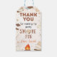 S'more Fun Campfire Party Thank You Favor Tags | Zazzle