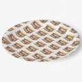 Smore Fun Cute Campfire Camping Kids Birthday Paper Plates | Zazzle
