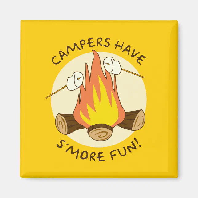 S'more Fun Magnet | Zazzle