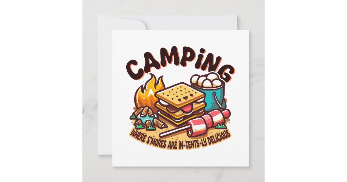 smores camp | Zazzle