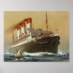 SMS Cap Trafalgar Poster | Zazzle