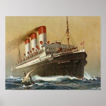 SMS Cap Trafalgar Poster | Zazzle