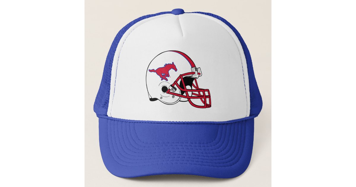 SMU Football Trucker Hat | Zazzle