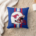 SMU Mustangs Jersey Throw Pillow | Zazzle