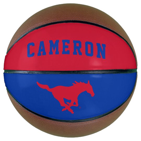 SMU Mustangs Logo Basketball | Zazzle.com