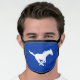 SMU Mustangs Logo Face Mask | Zazzle