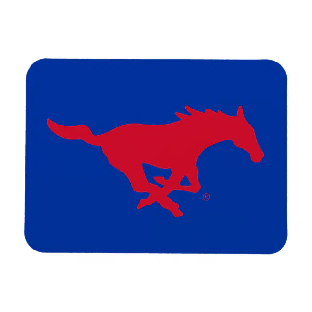 SMU Mustangs Logo Magnet | Zazzle