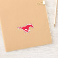 SMU Mustangs Logo Sticker | Zazzle