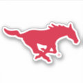 SMU Mustangs Logo Sticker | Zazzle
