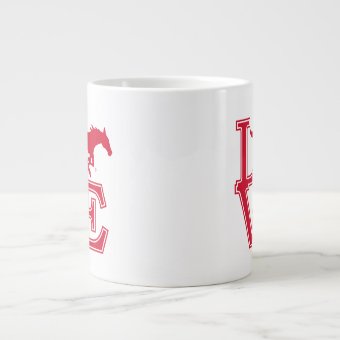 SMU Mustangs Love Giant Coffee Mug | Zazzle