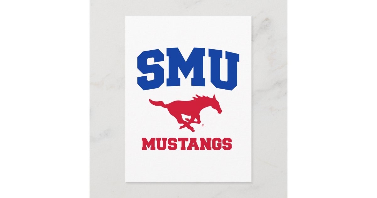 SMU Mustangs Postcard | Zazzle