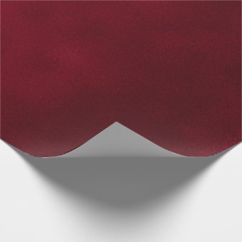 Smudge Burgundy Red Wrapping Paper | Zazzle