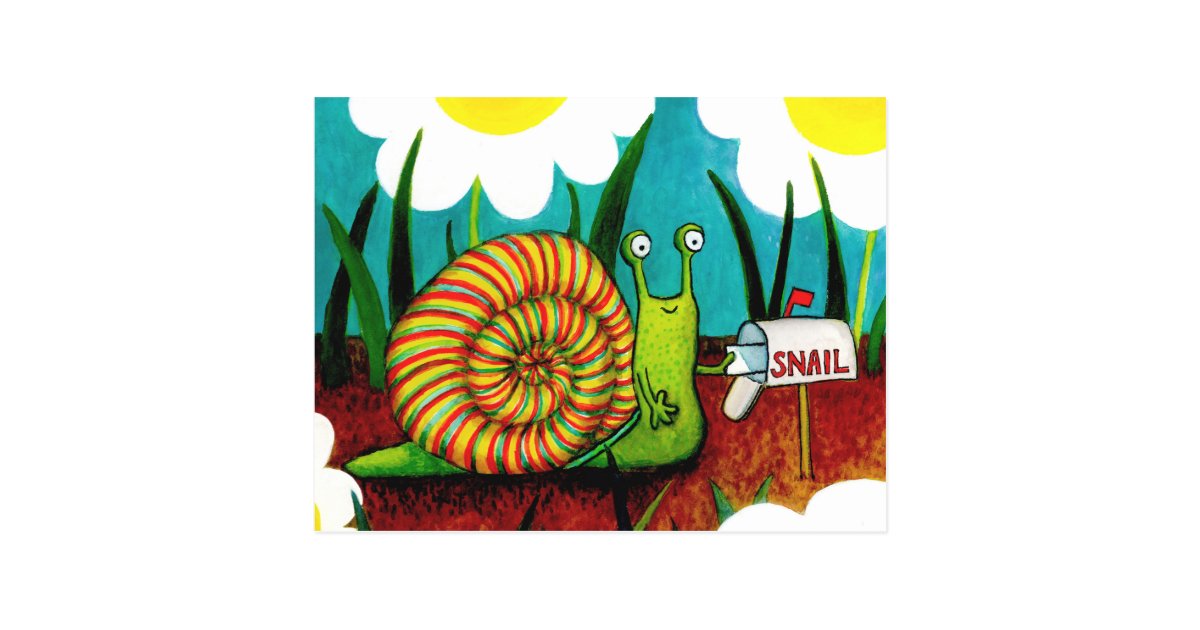Snail Mail Card | Zazzle.com