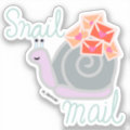 Snail Mail Sticker | Zazzle