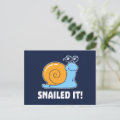 Snailed It Postcard | Zazzle