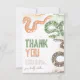 Snake Birthday Party Thank You Cards | Zazzle