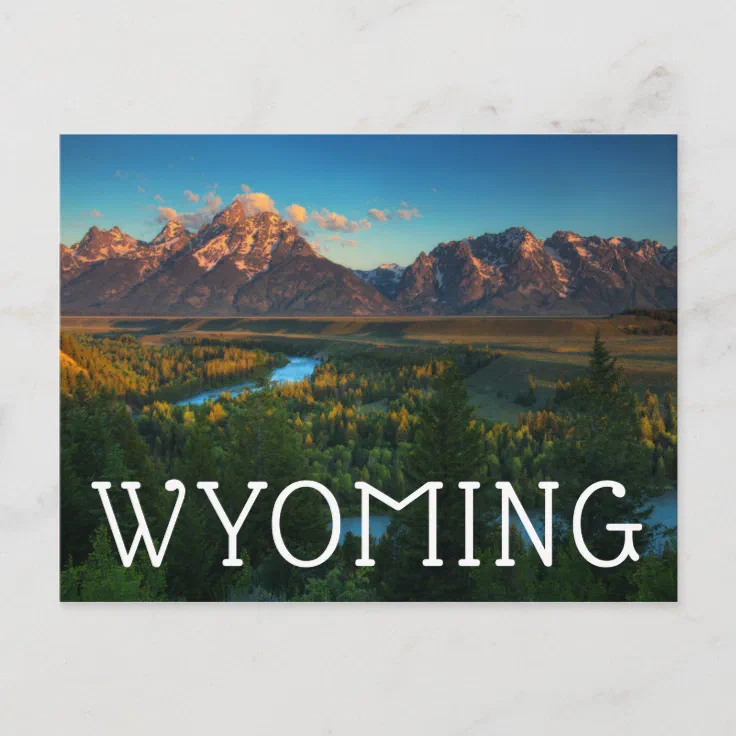 Snake River Overlook Postcard | Zazzle