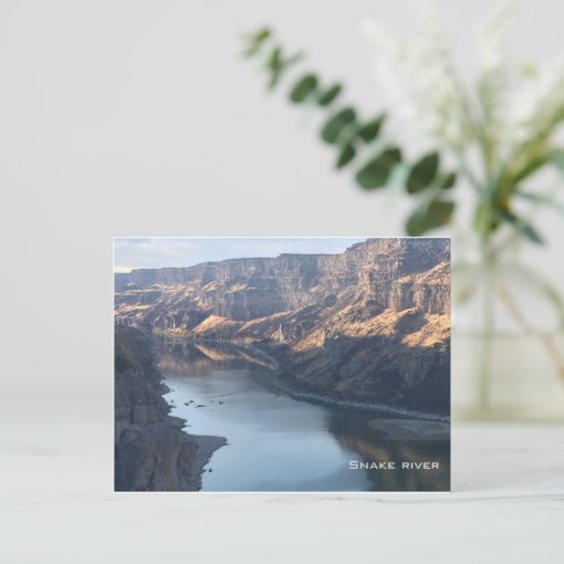Snake river postcard | Zazzle