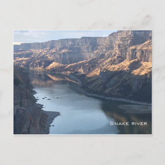 Snake river postcard | Zazzle